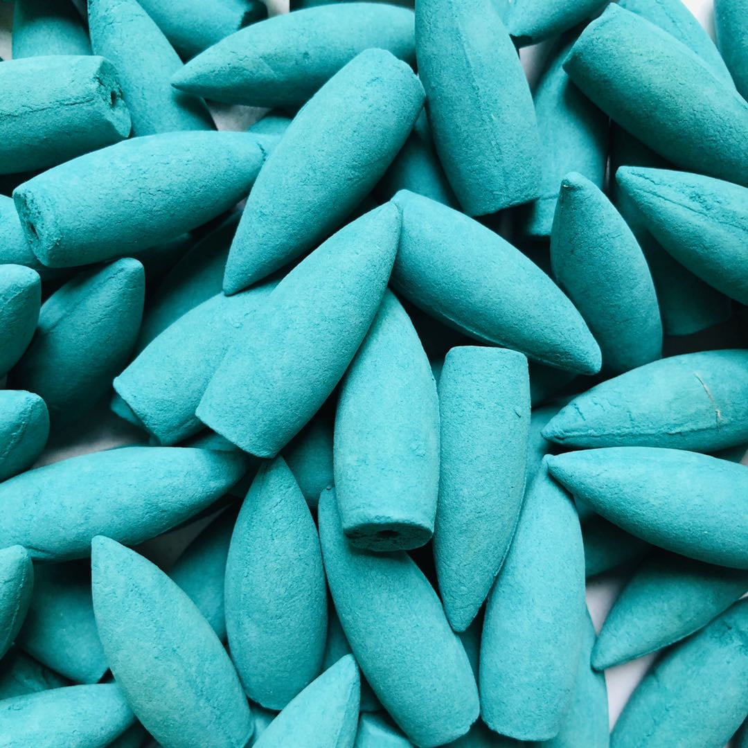 40pcs NEW VERSION Big Size Backflow Incense Burner Cones Mixed Natural ...