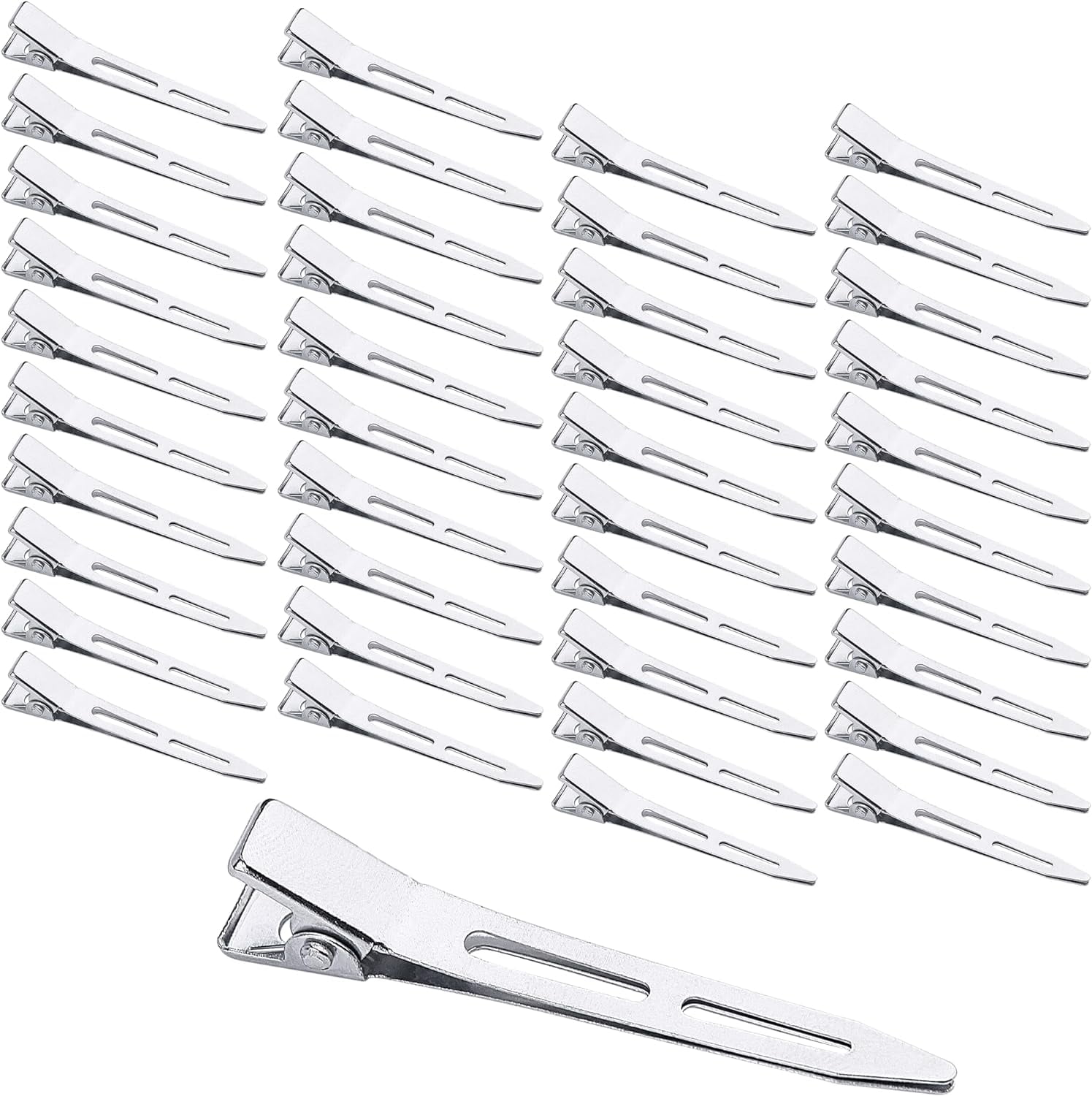 40pcs Pin Curl Clips Duck Bill Hair Clips for Styling Sectioning Hair ...