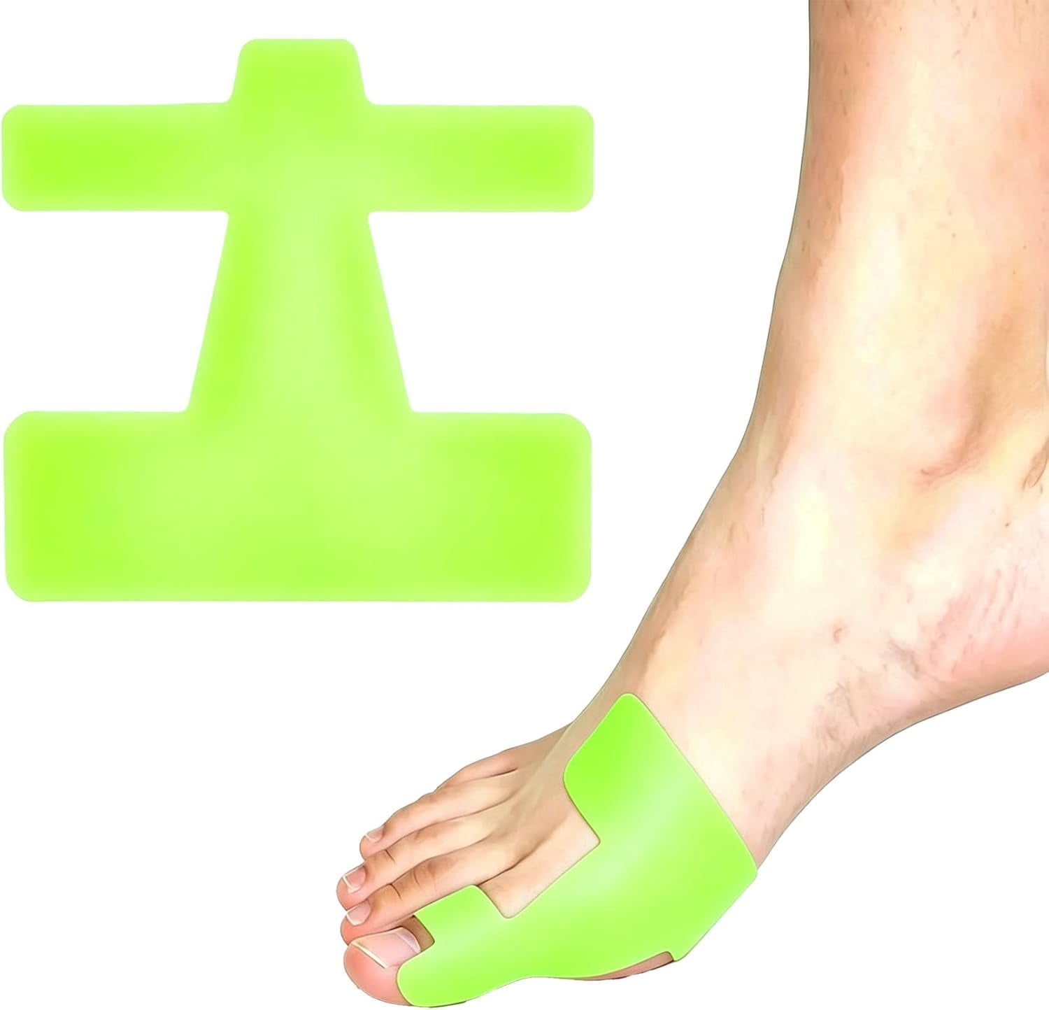 40pcs Pre-Cut Bunion Corrector Kinesiology Tape - Elastic Breathable ...