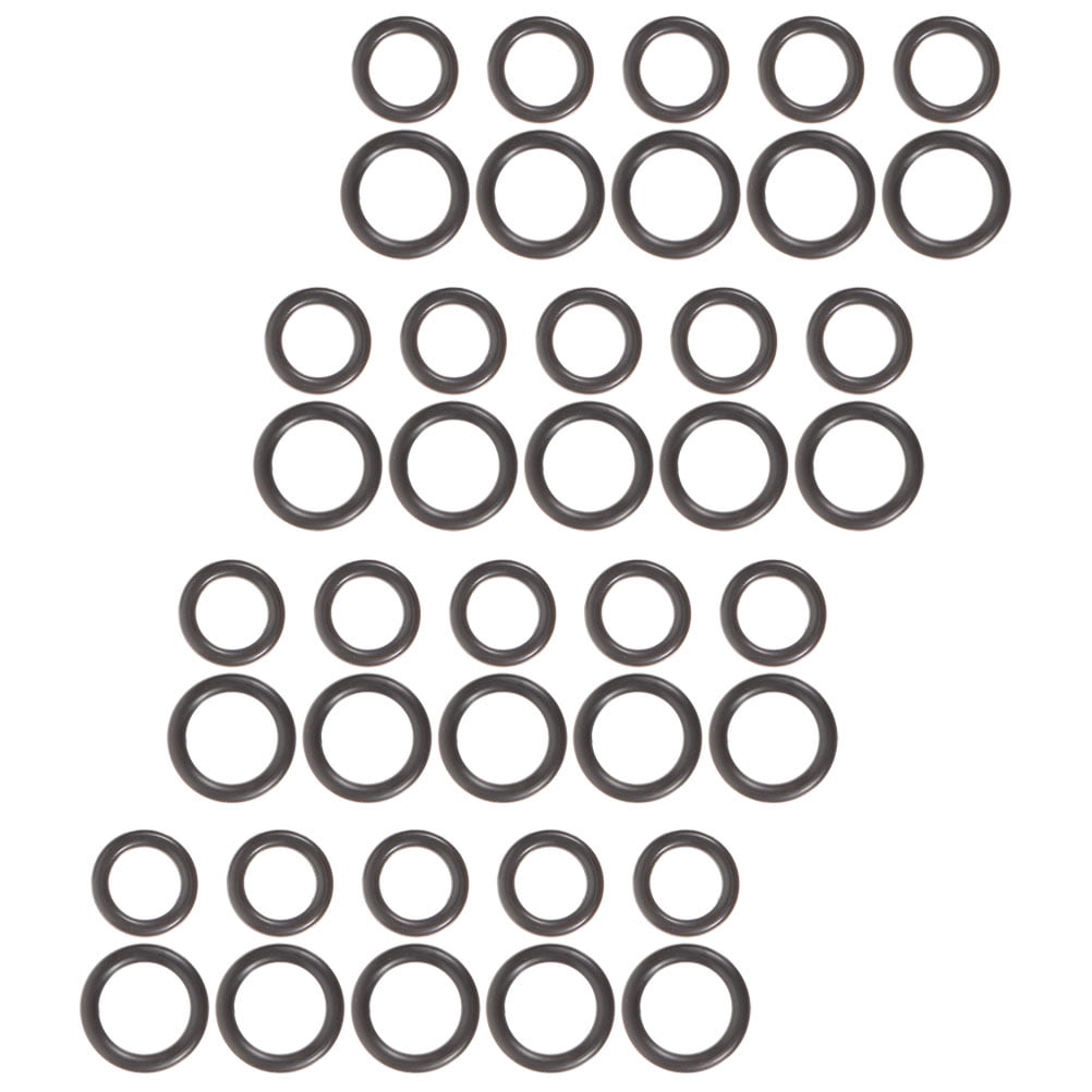 40pcs Rubber O-Rings Practical Seal Assortment Kit Valves Sealing O ...