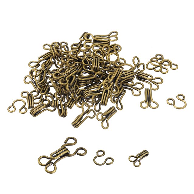 40pcs Sewing Hooks and Eyes Closure Suitable for Clothing Coat Jacket ...