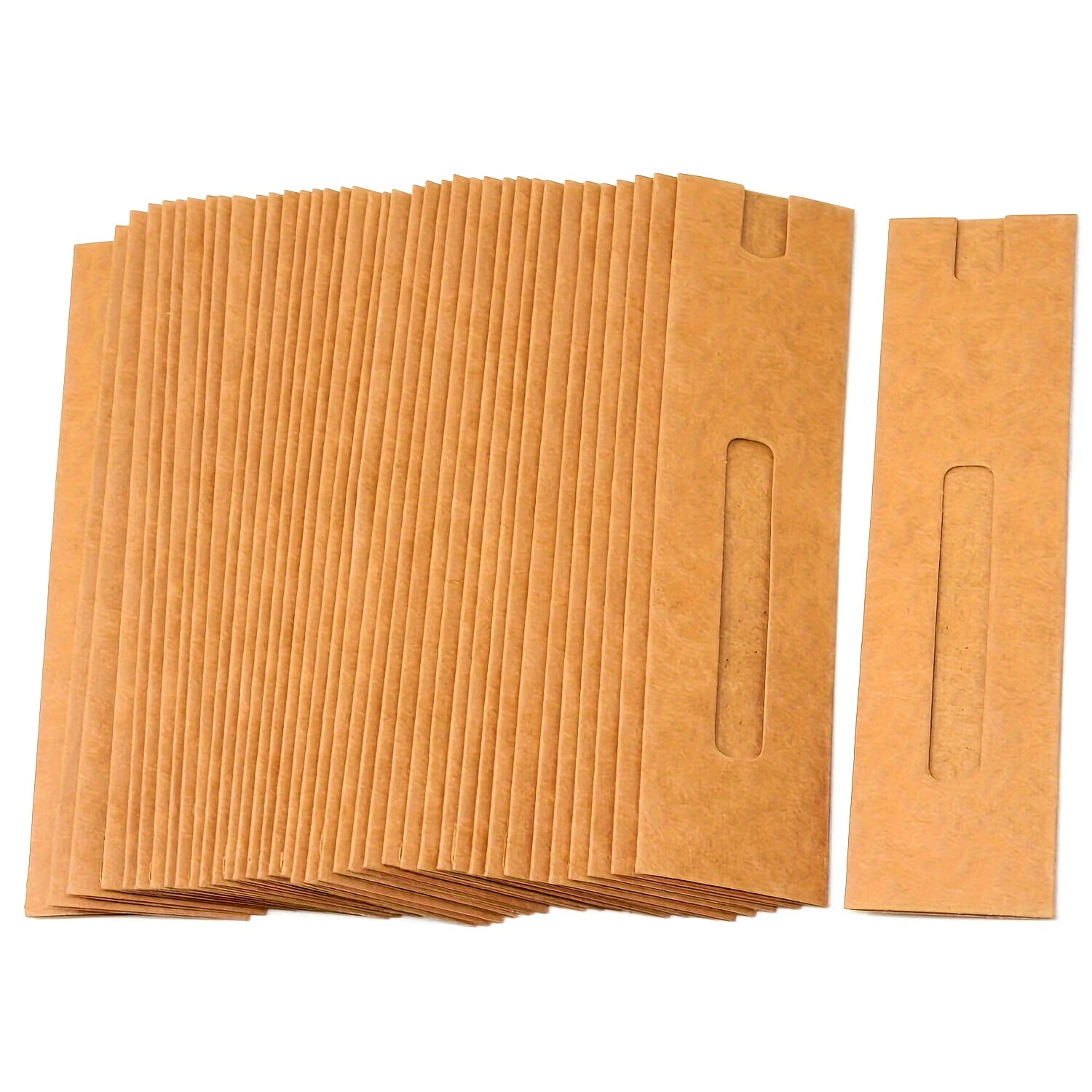 40pcs Single Pen Sleeve Box Stands, Display-Ready Single Pen Pouches ...