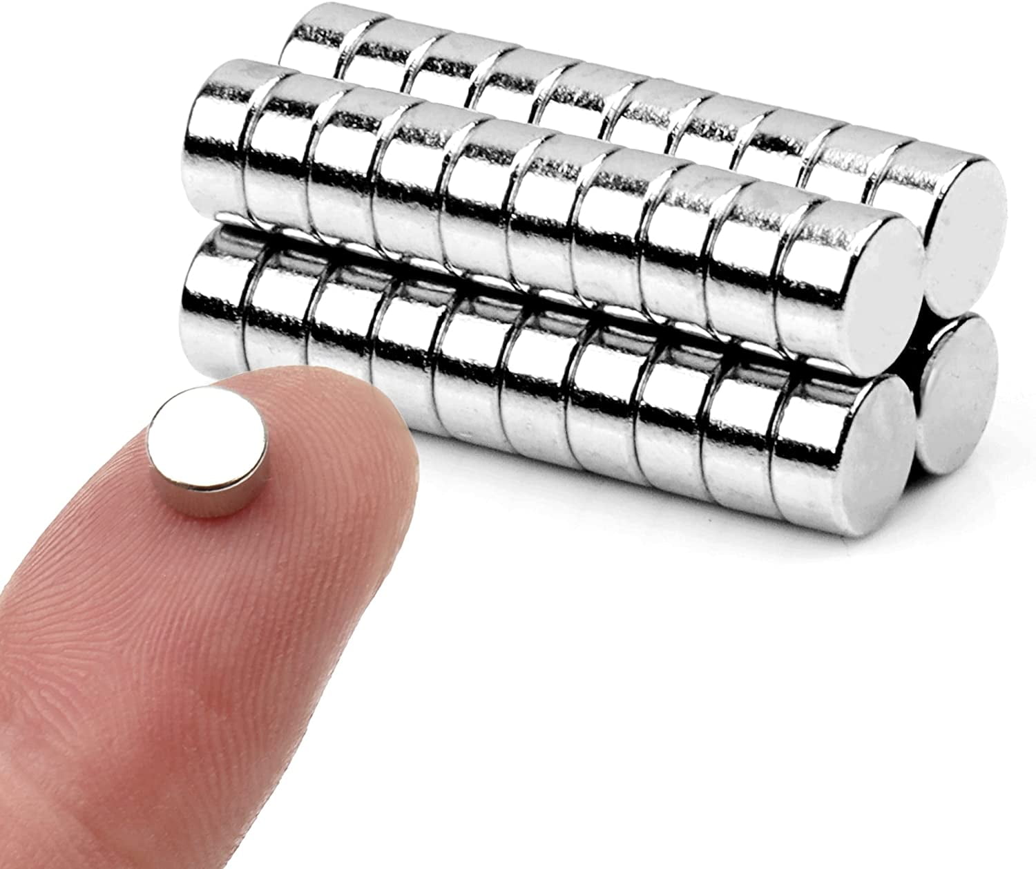 WarmHaven 40pcs Small Round Refrigerator Magnets - Mini Craft Magnets ...