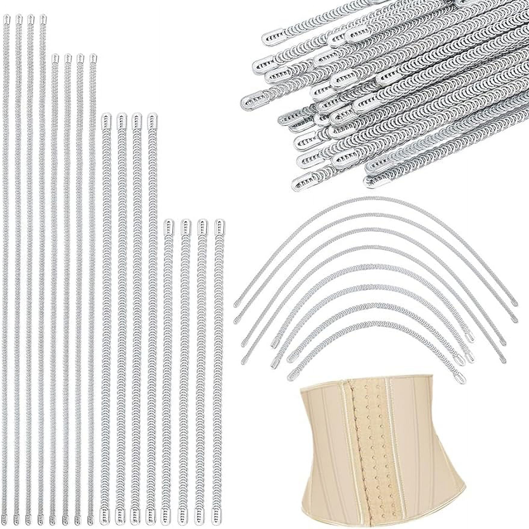 40pcs Spiral Metal Boning Corset Modeling Sticks for Wedding Dress ...