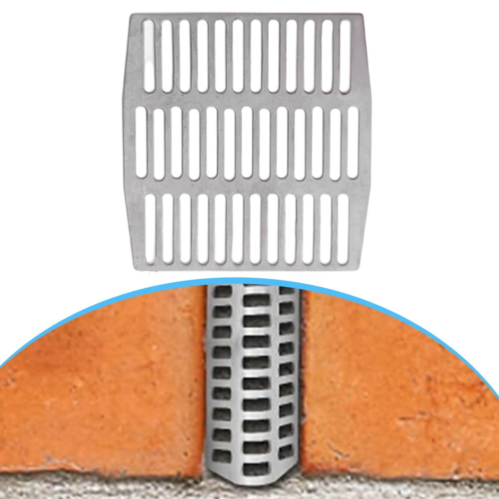 40pcs Stainless Steel Brick Wall Drain Hole Cover Stackable Wall Crack ...