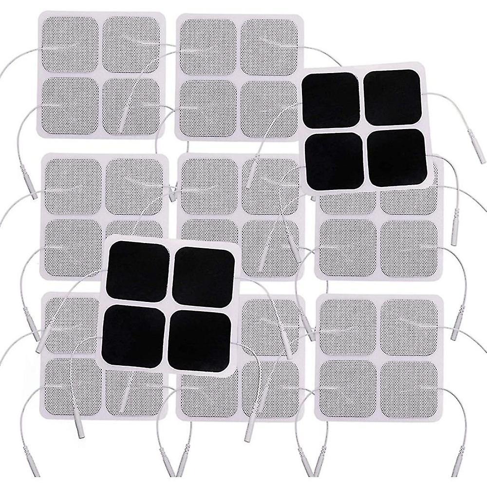 40pcs Tens Unit Pads, 2x2 Electrodes For Ems Muscle Stimulator ...