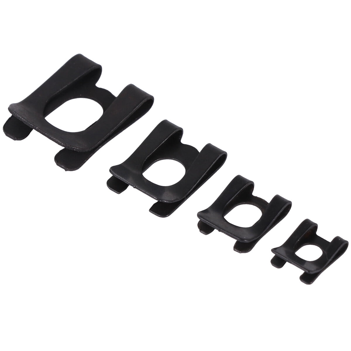 PENIKOKO Automotive U Shape Metal Clips 40 Pieces Fastening Repair ...