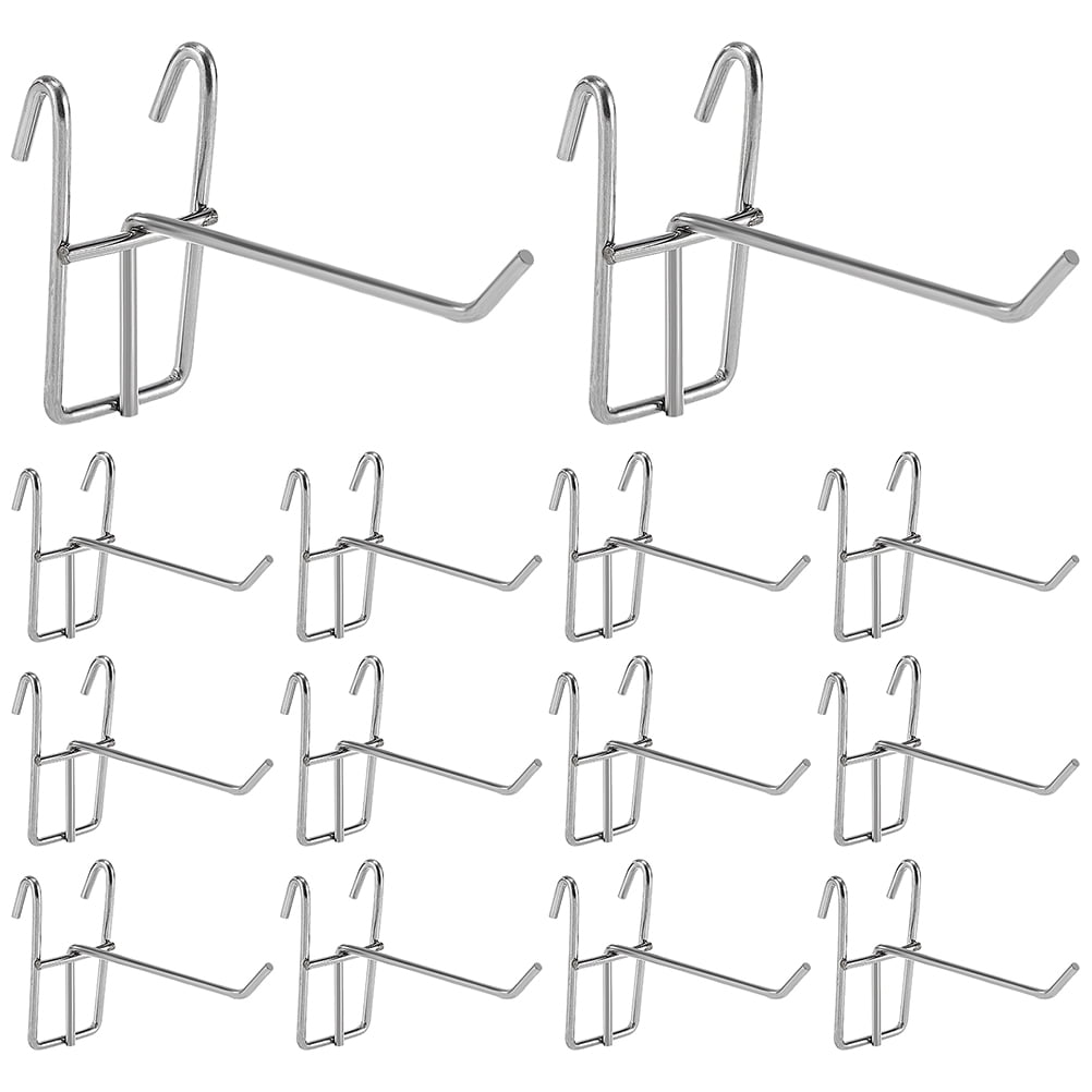 40pcs Wire Grid Hooks Space Saving Wall Organization Hangers - Walmart.com