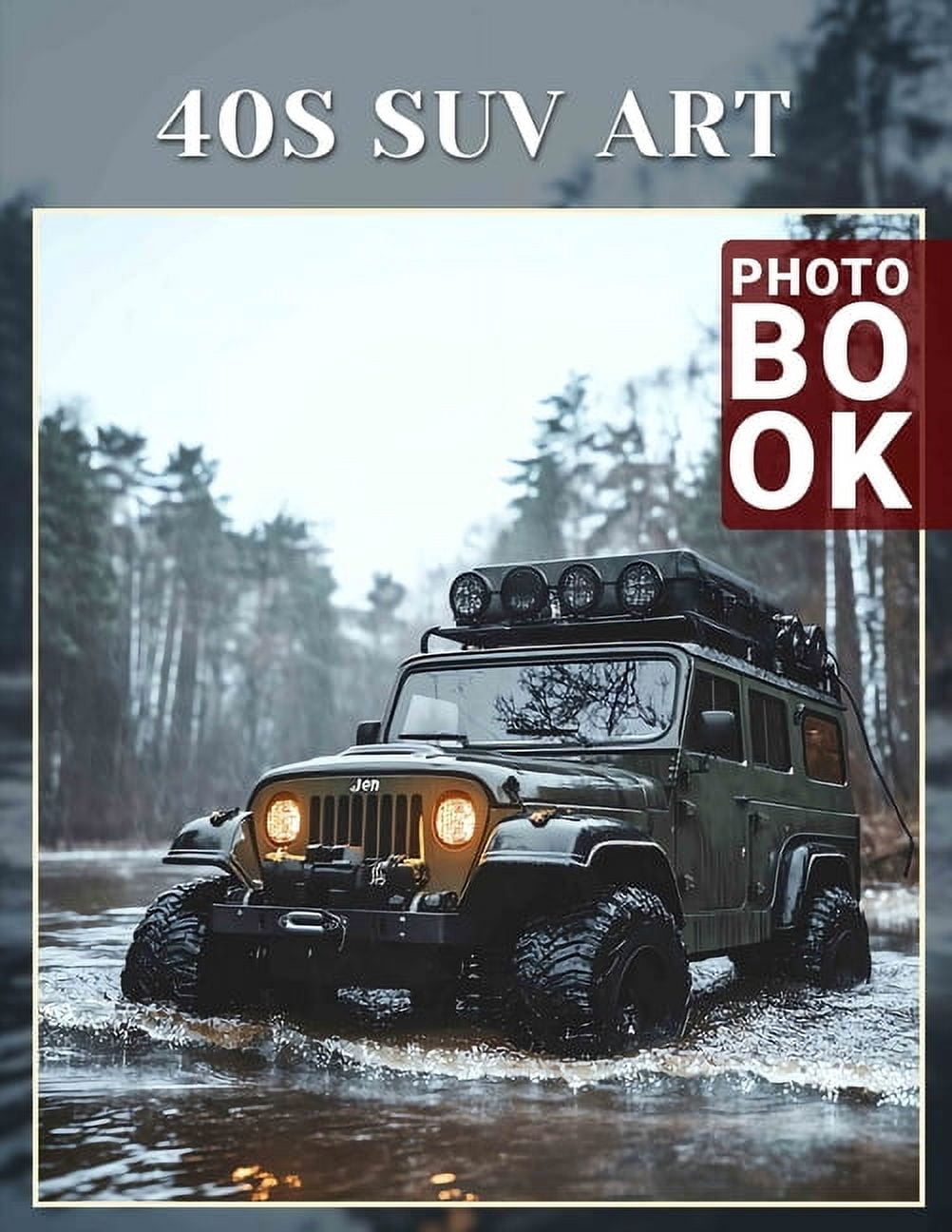 40s SUV Art Photo Book: Classic Automotive Design Captured Through 40 ...