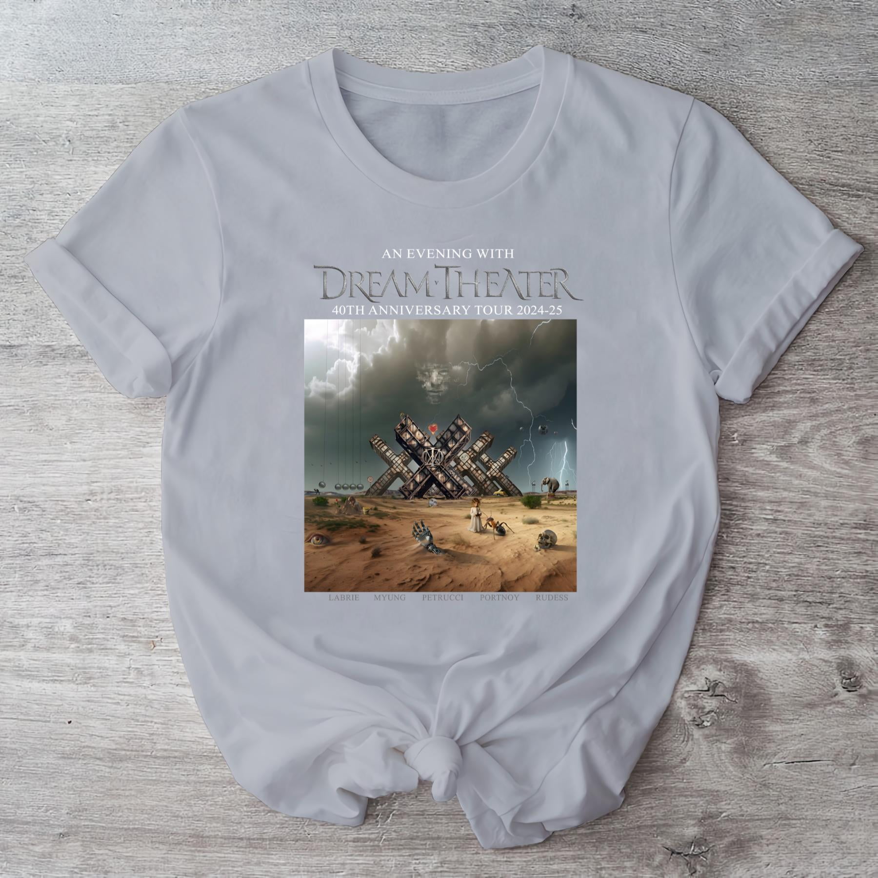 40th Anniversary Prog Metal Tour-Inspired Shirt 2024 2025, Retro Music ...