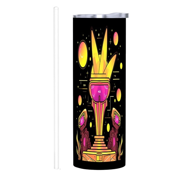 40th Anniversary Stainless Steel Insulated Tumbler - Futuristic Cosmic ...
