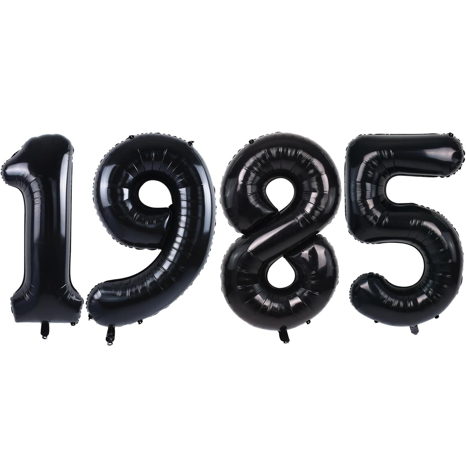 40th Birthday Balloons Gold 1985 Balloon Banner 40th Birthday Party ...