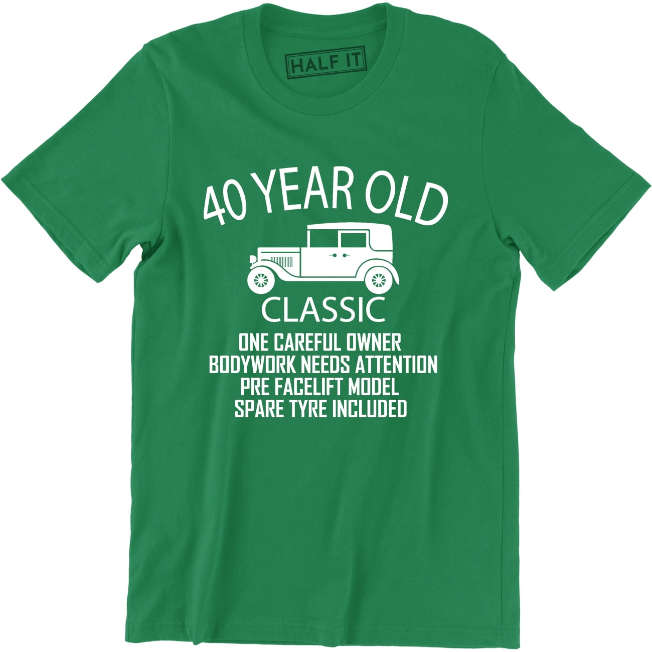 40th Birthday Classic Gift Retro 40 Year Old 1978 Men's T-Shirt ...