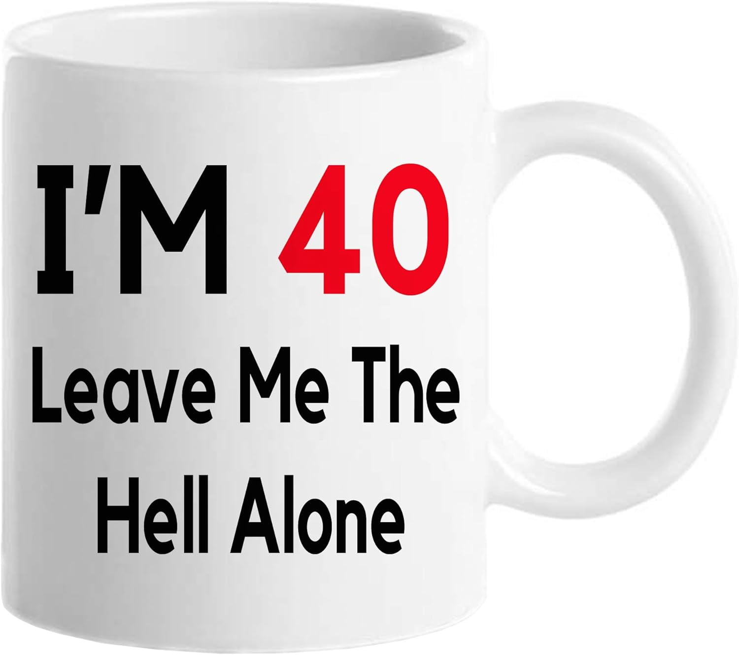 40th Birthday Gifts for Women, Funny 40 Year Old Gift Coffee Mug, 1981 ...