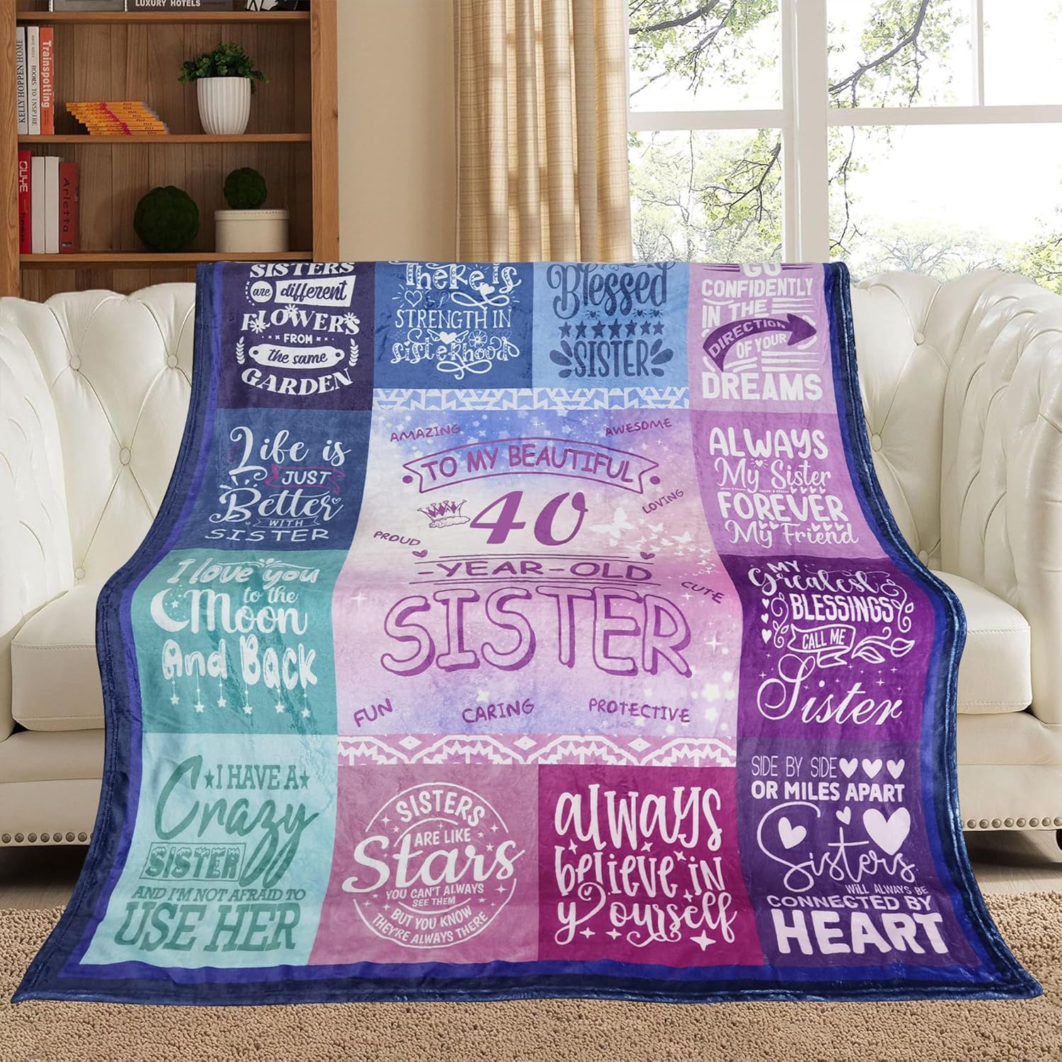 40th Birthday Gifts for Women, Birthday Gift for 40 Year Old Sister ...
