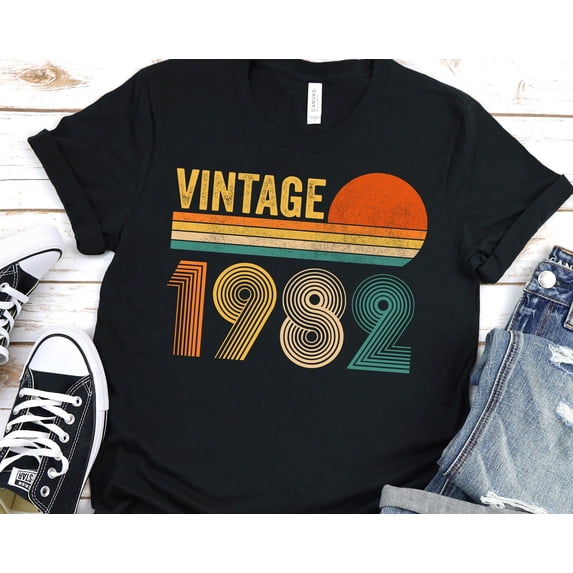 40th Birthday Shirt 1982 Shirt40th Birthday Gift For Women40th Birthday ...
