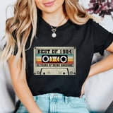 40th Birthday TShirt Gift 1984 Cassette Shirt 1984 Shirt Best Of 1984 ...