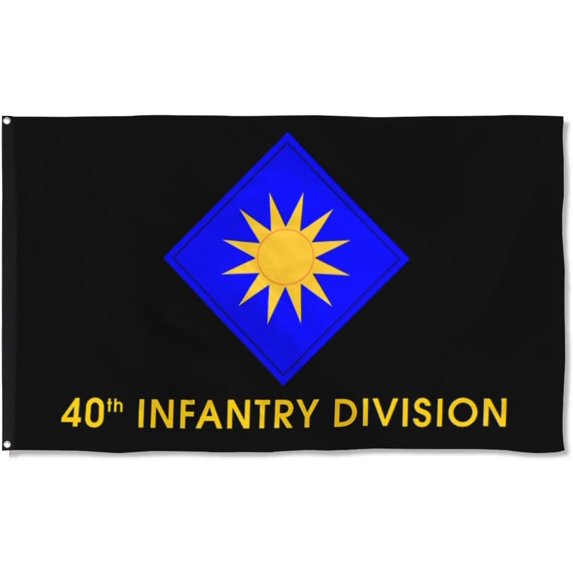 40th Infantry Division flag banner with 2 Grommets (3x5Feet) - Walmart.com