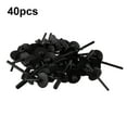40x Car Rivets Fits Bumper Door Sill Fender Liner Wheel Well Rocker ...