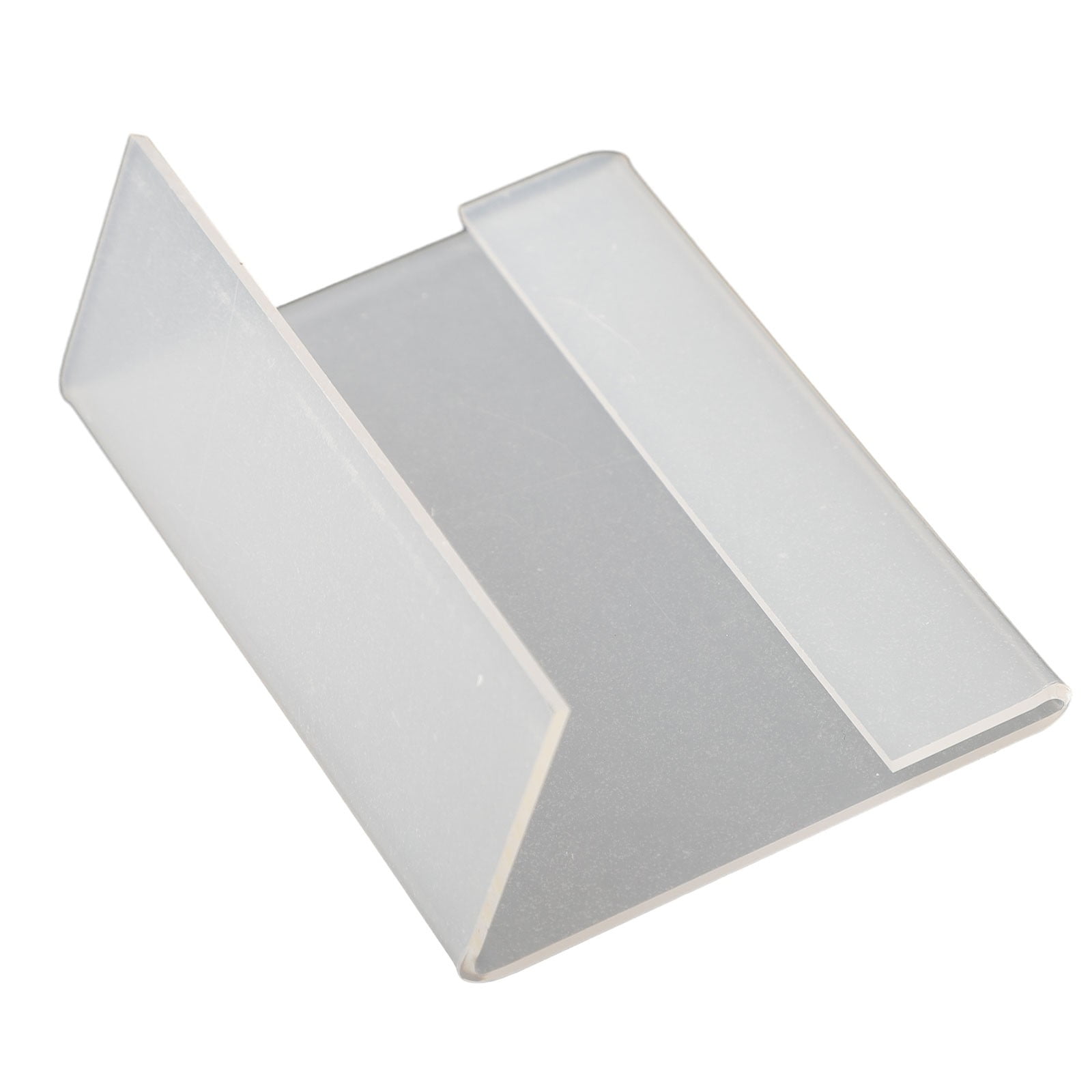40x Mini Acrylic Sign Display Holder Name Card Tag Label Stand Bracket ...