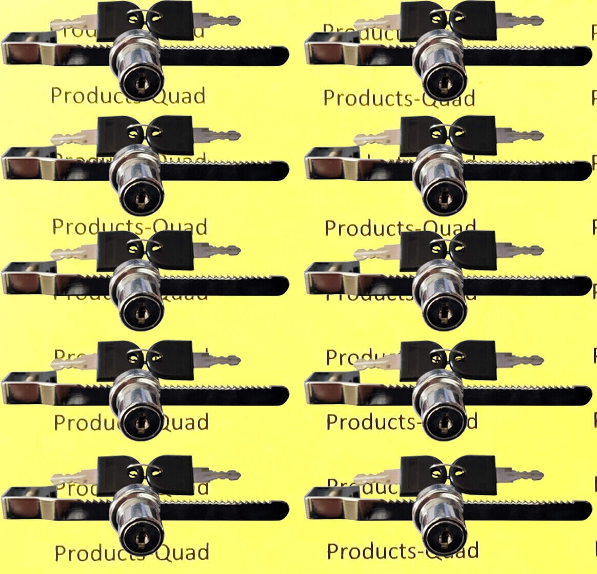 40x Sliding Glass Display Locks - keyed alike - total of 40 locks ...