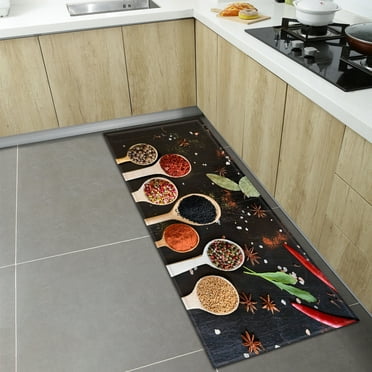 Home Decor Memory Foam Anti-Fatigue Kitchen Floor Mat,Streets of Old ...