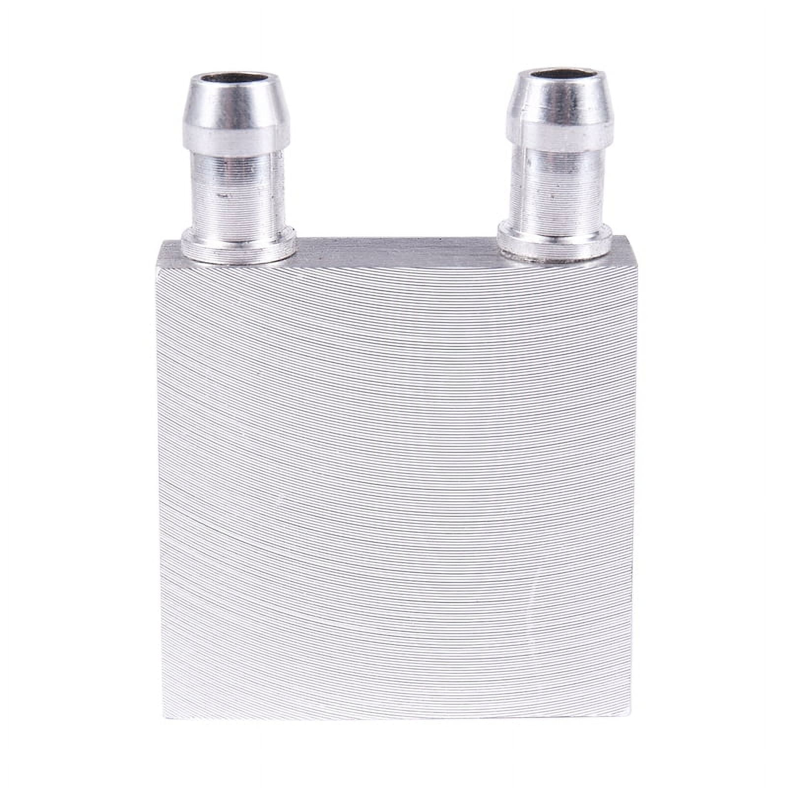 40x40x12mm Aluminum Water Liquid Cooler Block Heatsink For Computer CPU ...