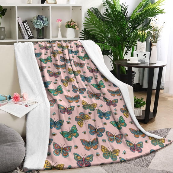 40x50 Inch Flannel Fleece Blanket for Men, Women & Kids, Soft ...