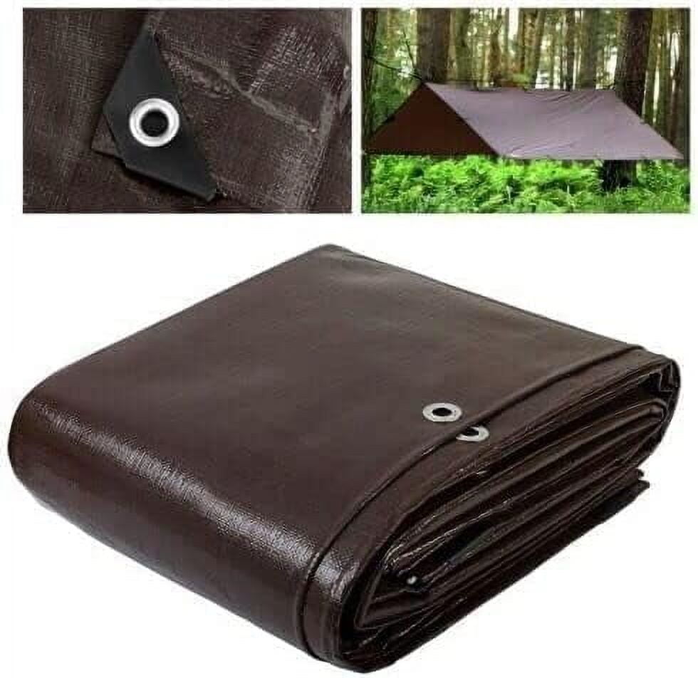 40x60, Heavy Duty 10 Mil Tarp Cover, Lightweight, Waterproof, UV ...