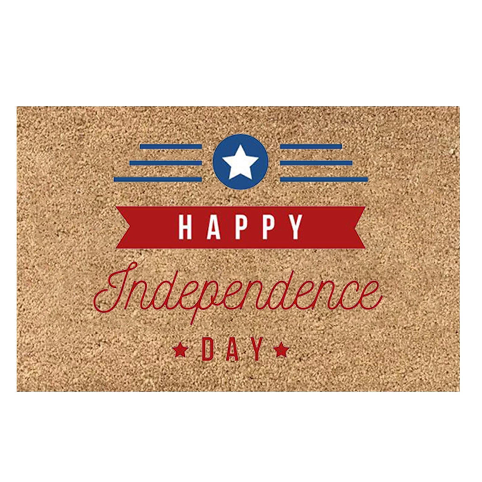 40x60cm Independence Day USA Pattern Floor Mats Independence Day Velvet ...