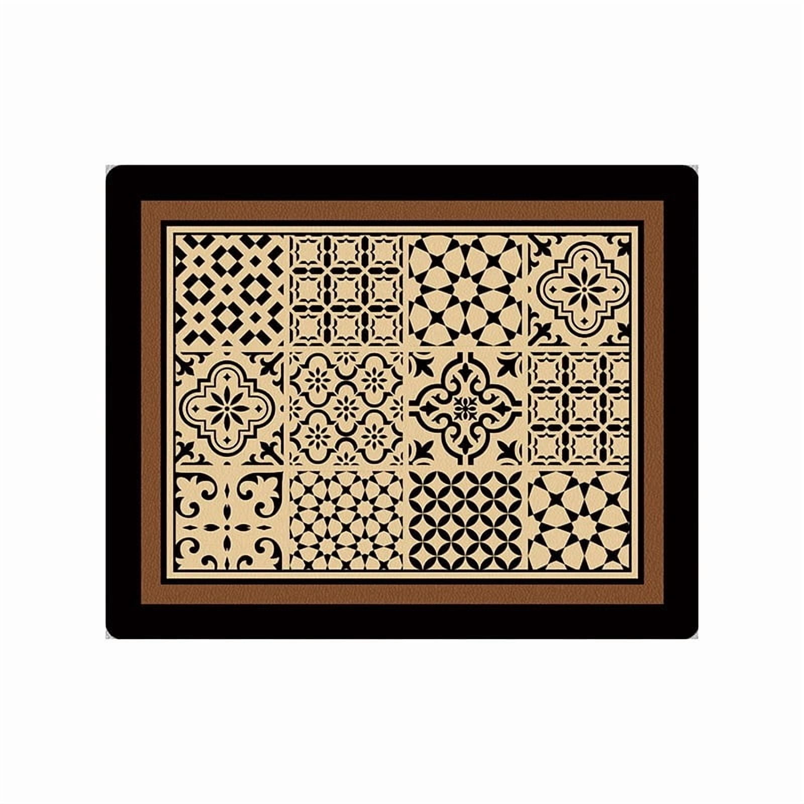 40x60cm Non-Slip Kitchen Drain Mat - Diatom Mud Absorbent Countertop ...