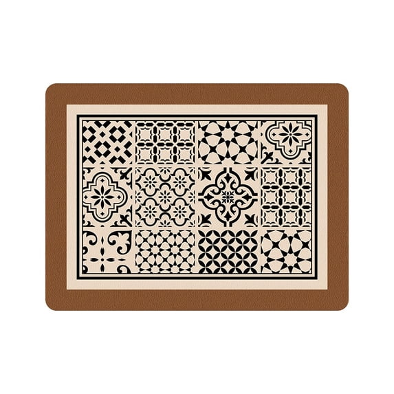 40x60cm Non-Slip Kitchen Drain Mat - Diatom Mud Absorbent Countertop ...