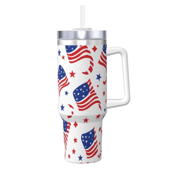40zo Ice Bar Cup With Handle Double Insulation Large Capacity Rust ...