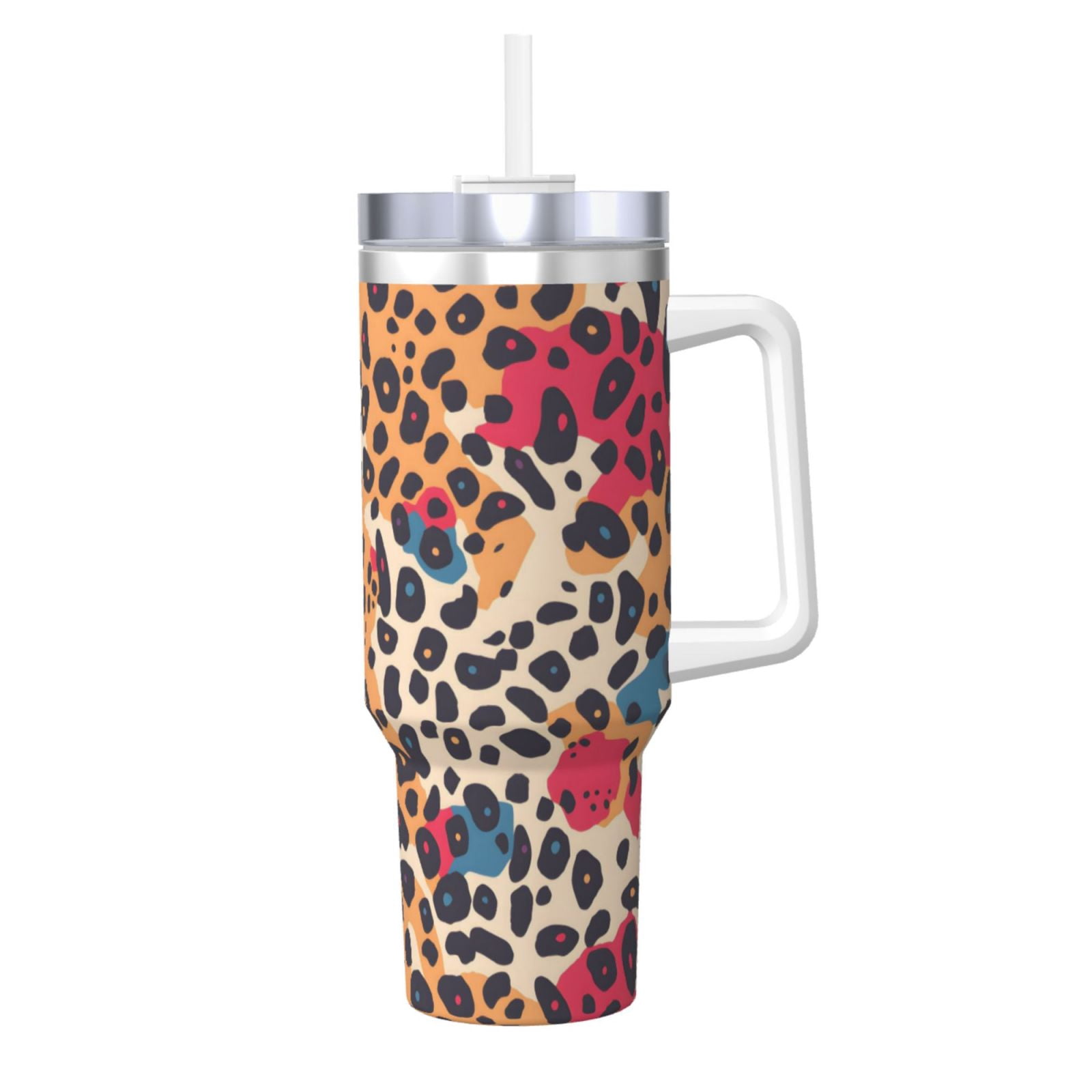40zo Ice Bar Cup With Handle Double Insulation Large Capacity Rust ...