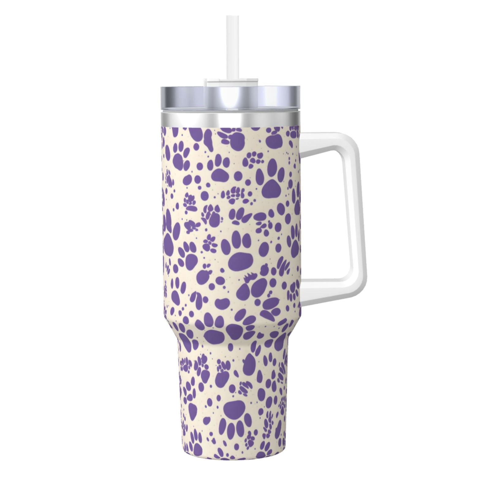 40zo Ice Bar Cup With Handle Double Insulation Large Capacity Rust ...