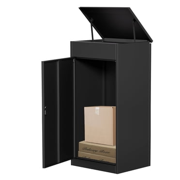 Step2 Kent Gray Plastic Parcel Package Delivery Box for Outside ...