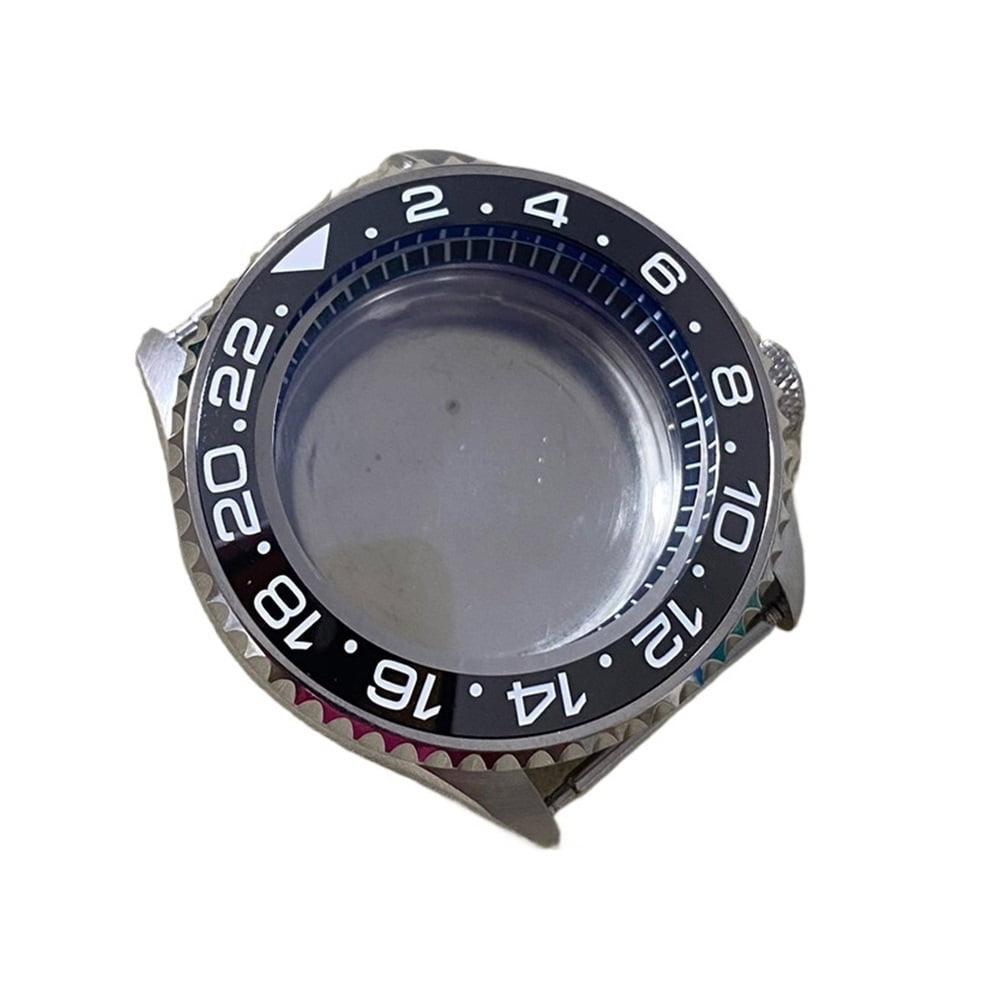 41.5MM Stainless Steel Watch Case Bezels Black Inner Shadow SKX007 S ...
