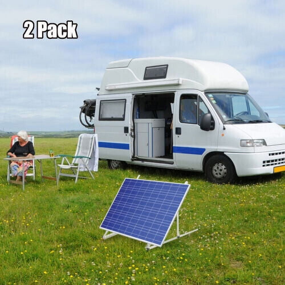 41" Adjustable Angle Solar Panel Mount Mounting Rack Brackets for Boat ...