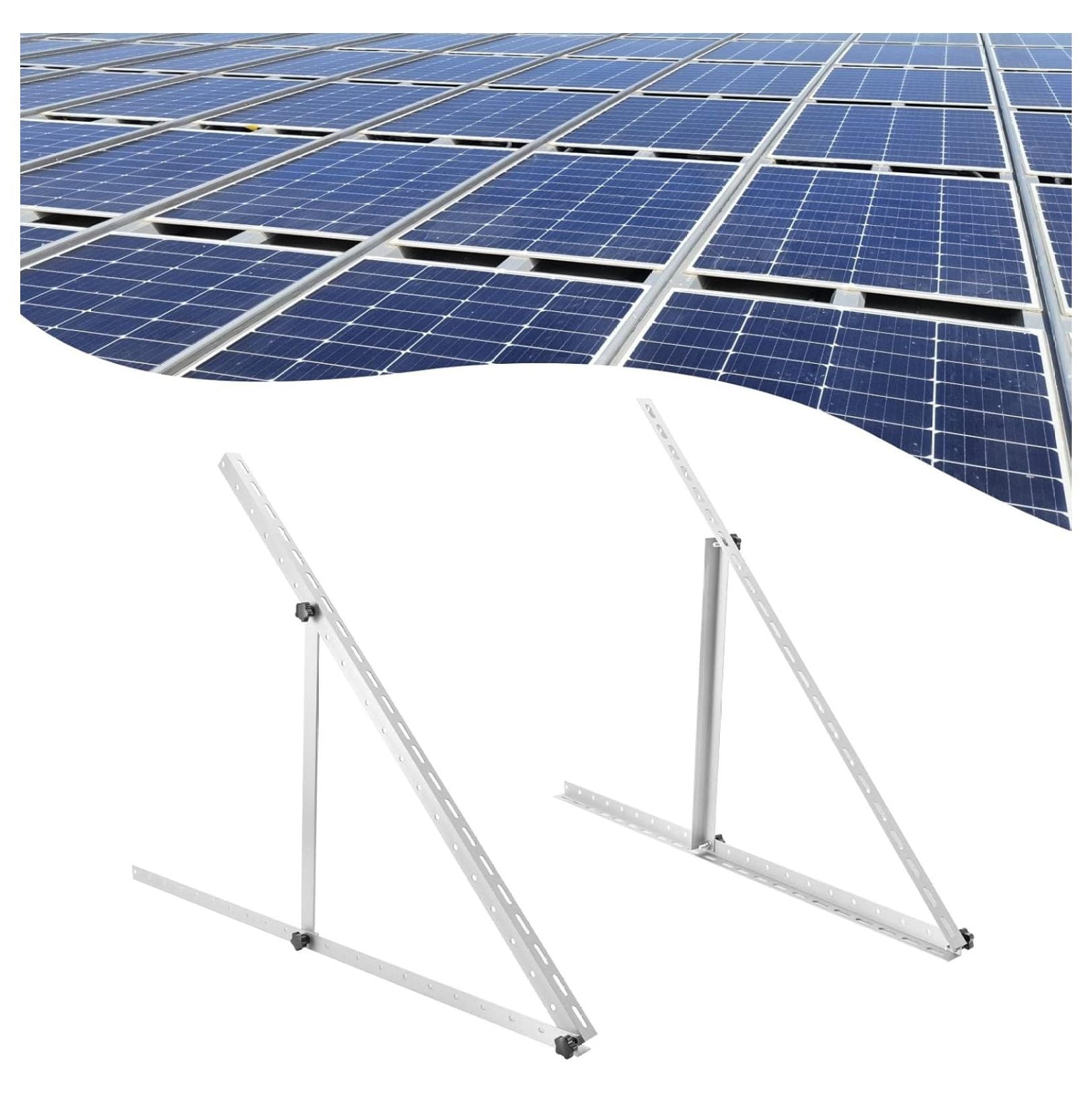 41" Adjustable Solar Panel Brackets 0 to 90° Tilt Solar Panel Mounting ...