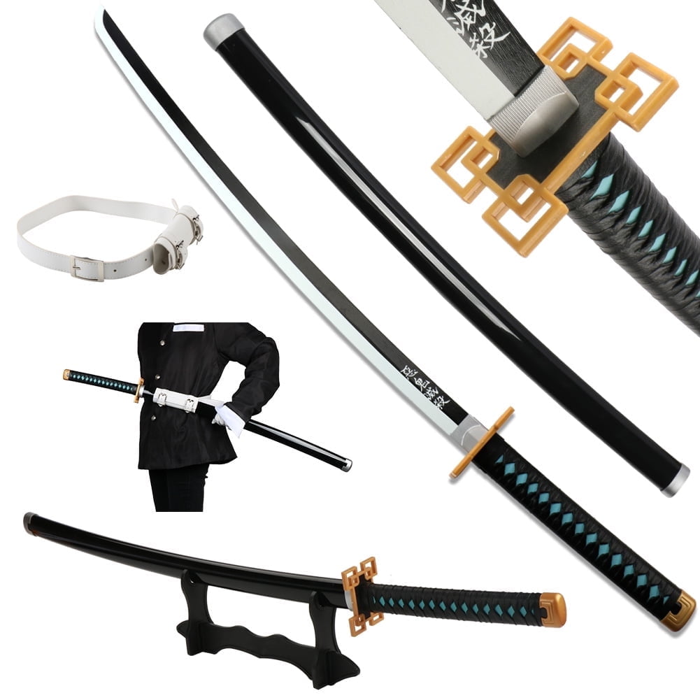 41" Bamboo Demon Slayer Sword Tokitou Muichirou - Walmart.com