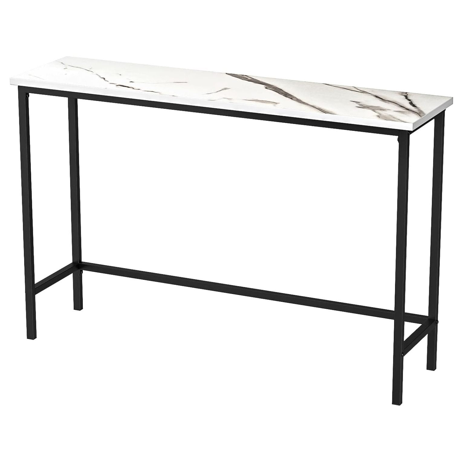 41" Entryway Table | Traditional Narrow Console Table or Thin Sofa ...