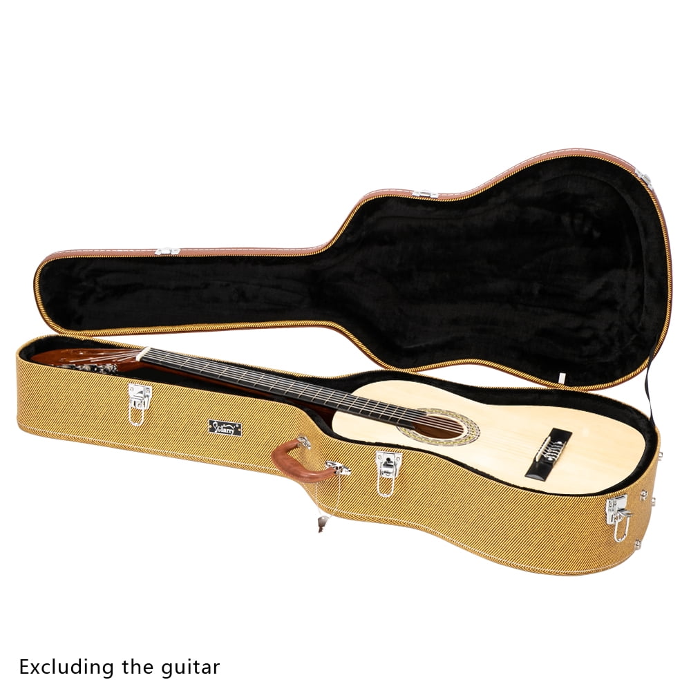 41" Folk Guitar Hardshell Carrying Case Fits Most Acoustic Guitars ...