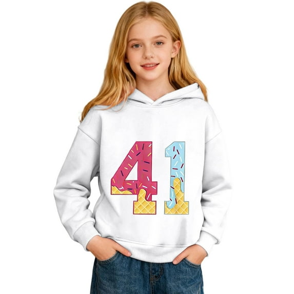 41 Ice Cream Drip Meme Forty One Four Gen Alpha Slang Pullover Hoodie ...