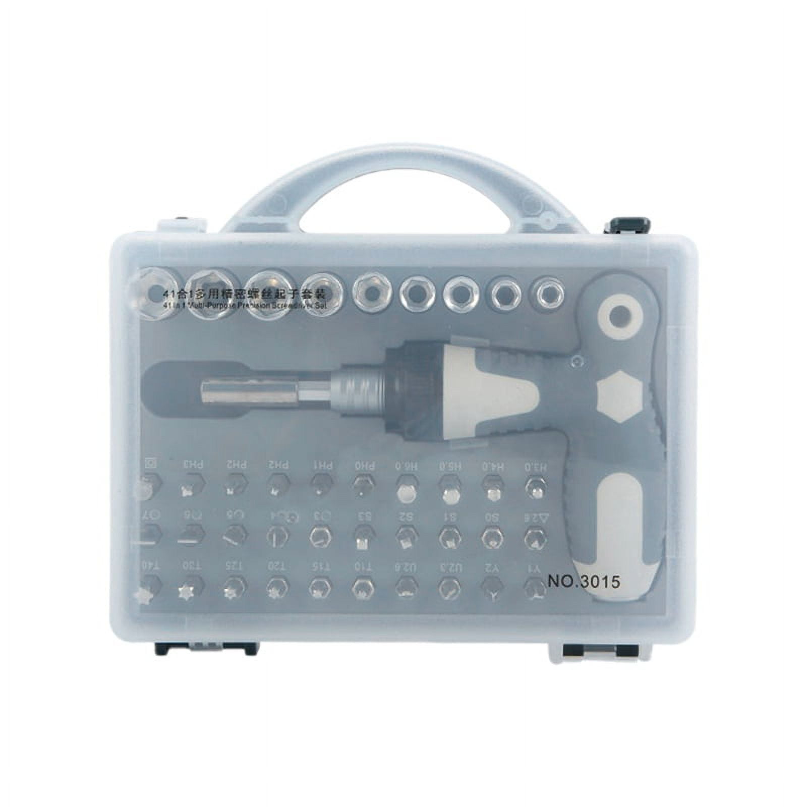 41-In-1 Screwdriver Set Eleven-Character Vanadium Steel Ratchet Dual ...