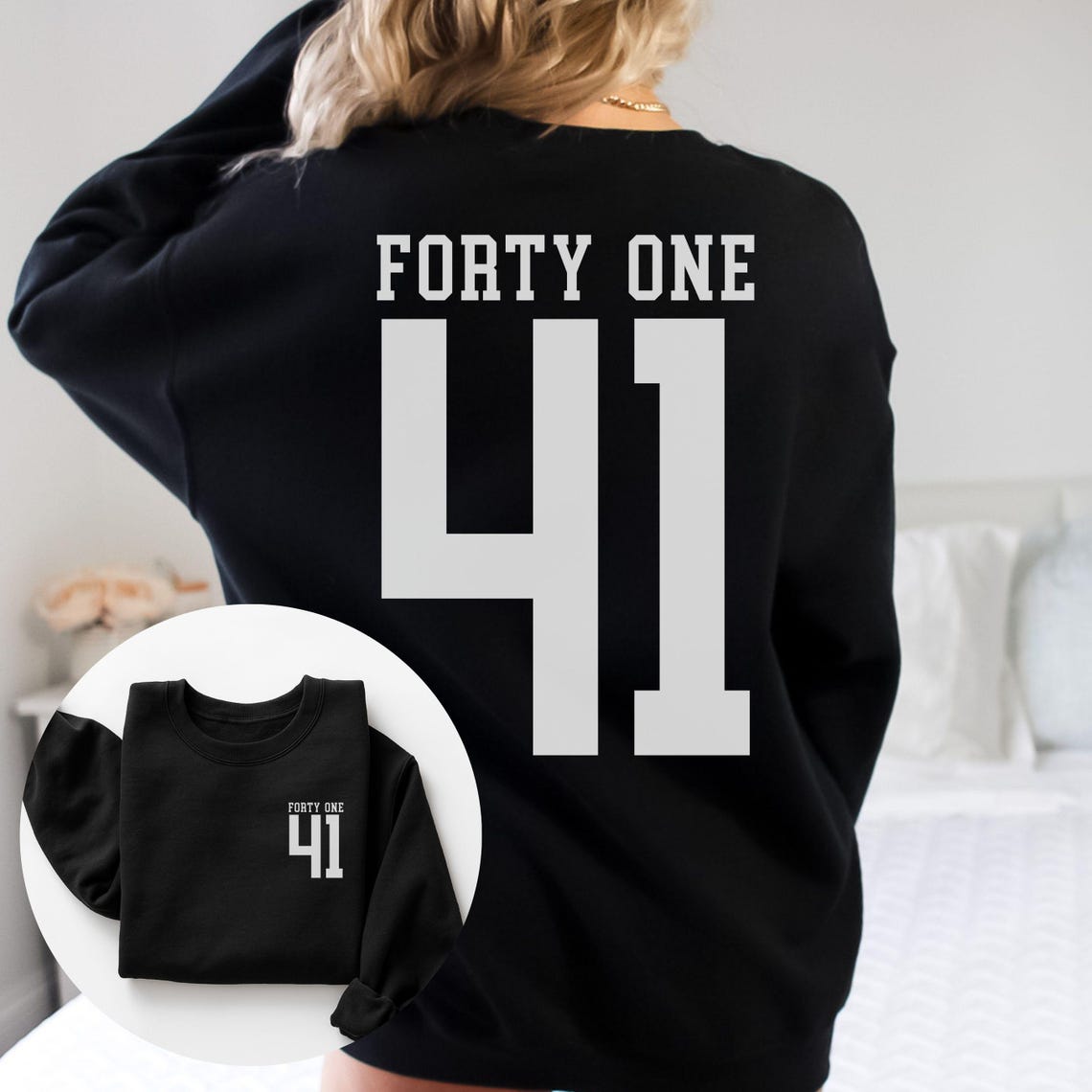 41 Jersey Sweatshirt, 41 the new 67, Funny 41 Sweatshirt, 6-7 Meme ...