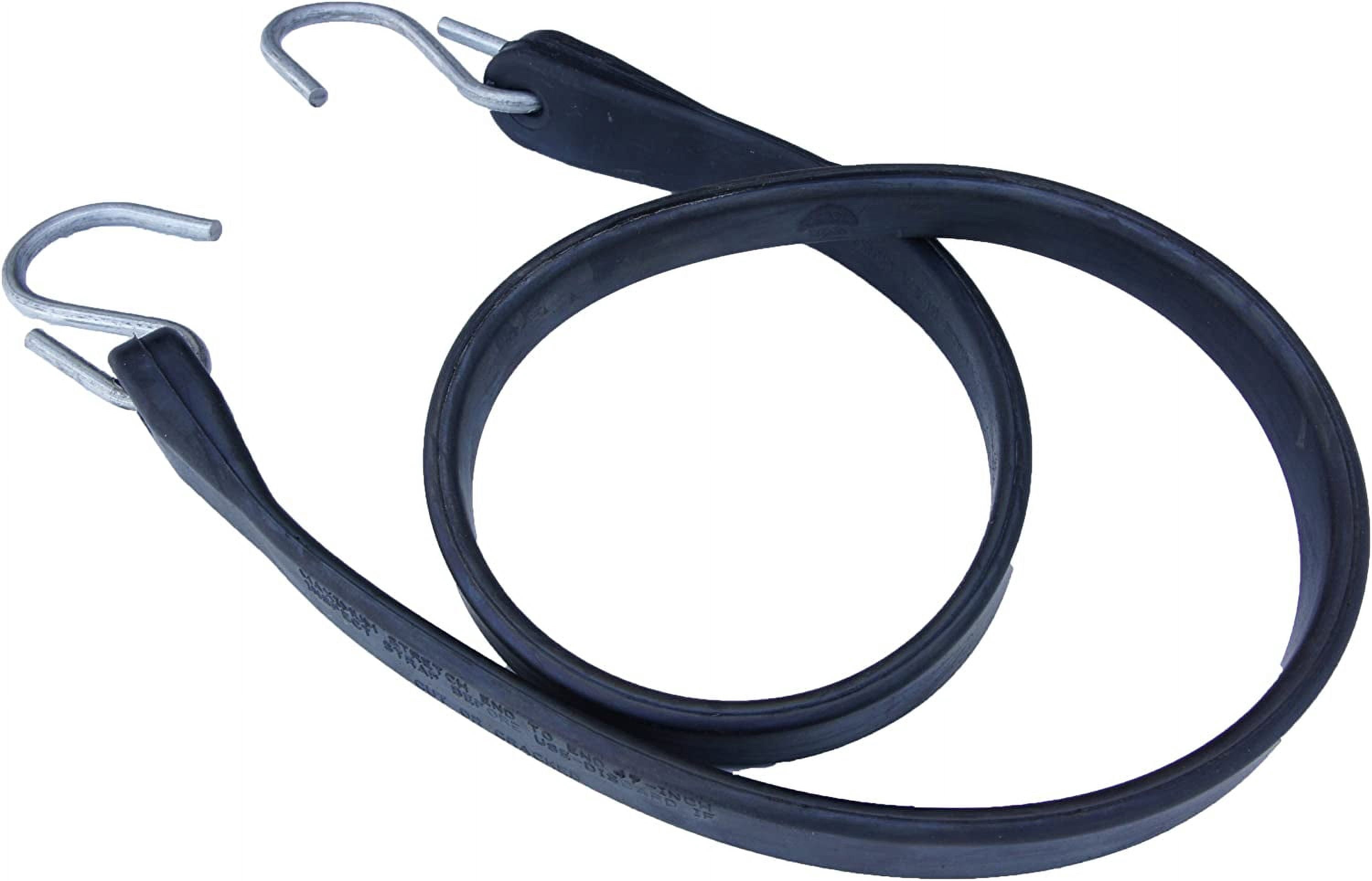 41" Natural Rubber Tarp Straps Snubber Bungee Cords w/Hooks (10 Pack ...