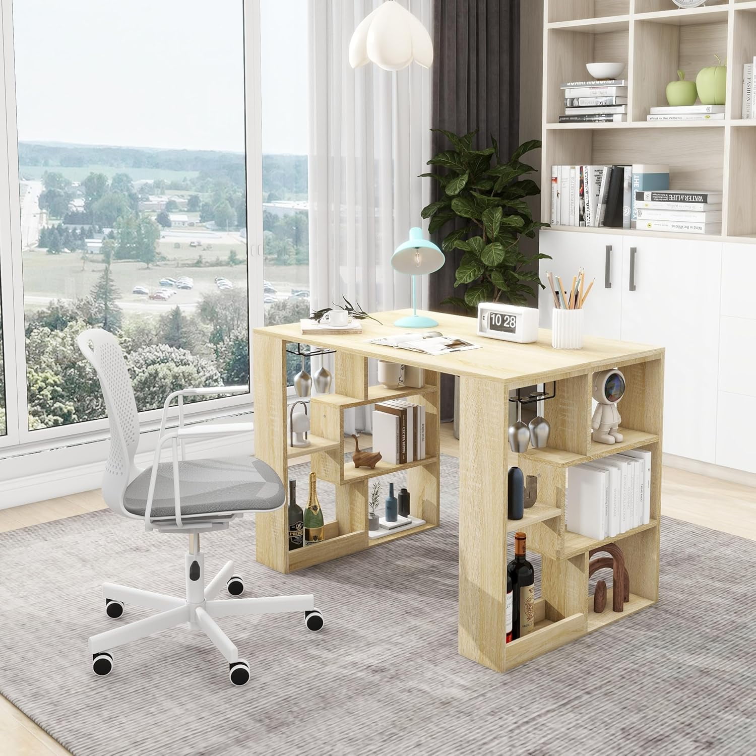 41” Small Rectangle Dining Table for 2 3 4, Wooden Dining Table ...