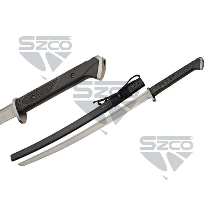 41" Tachi Katana with 1060 Carbon Steel Blade, Stainless Steel Guard ...