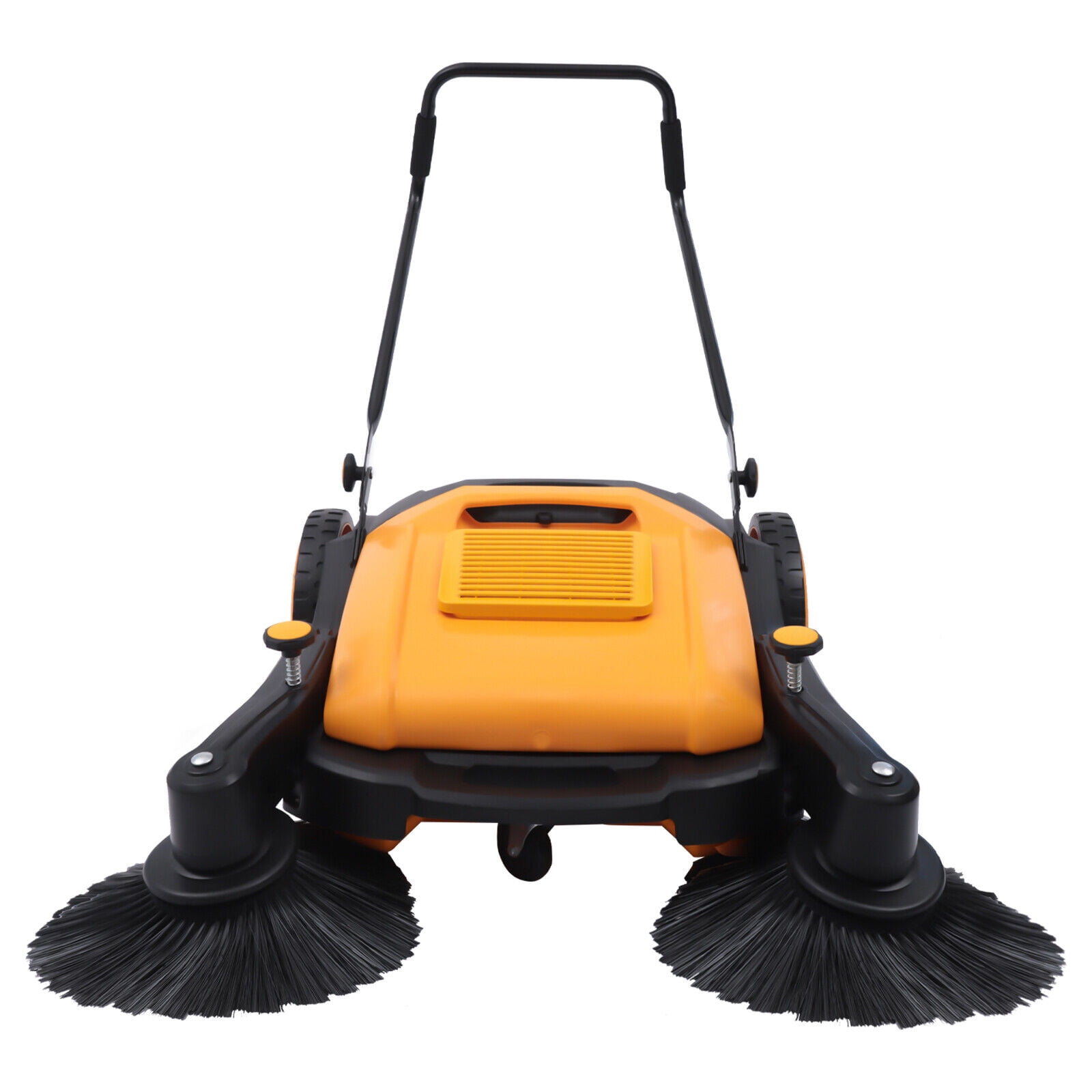 41'' Walk-Behind Sweeper Hand Push Sweeper Pavement Street Sweeping ...