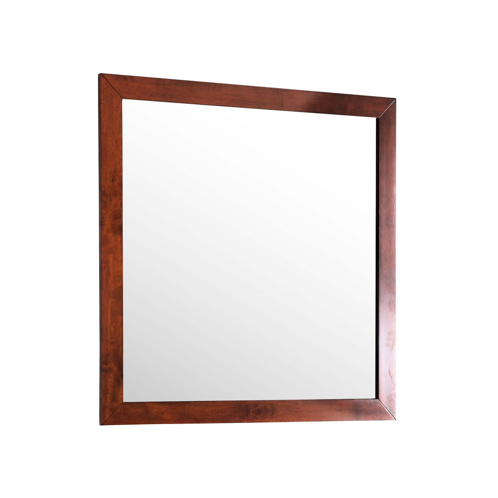 41 in. Tall Cherry Particle Board Mirror / Adds Charm to Studio ...